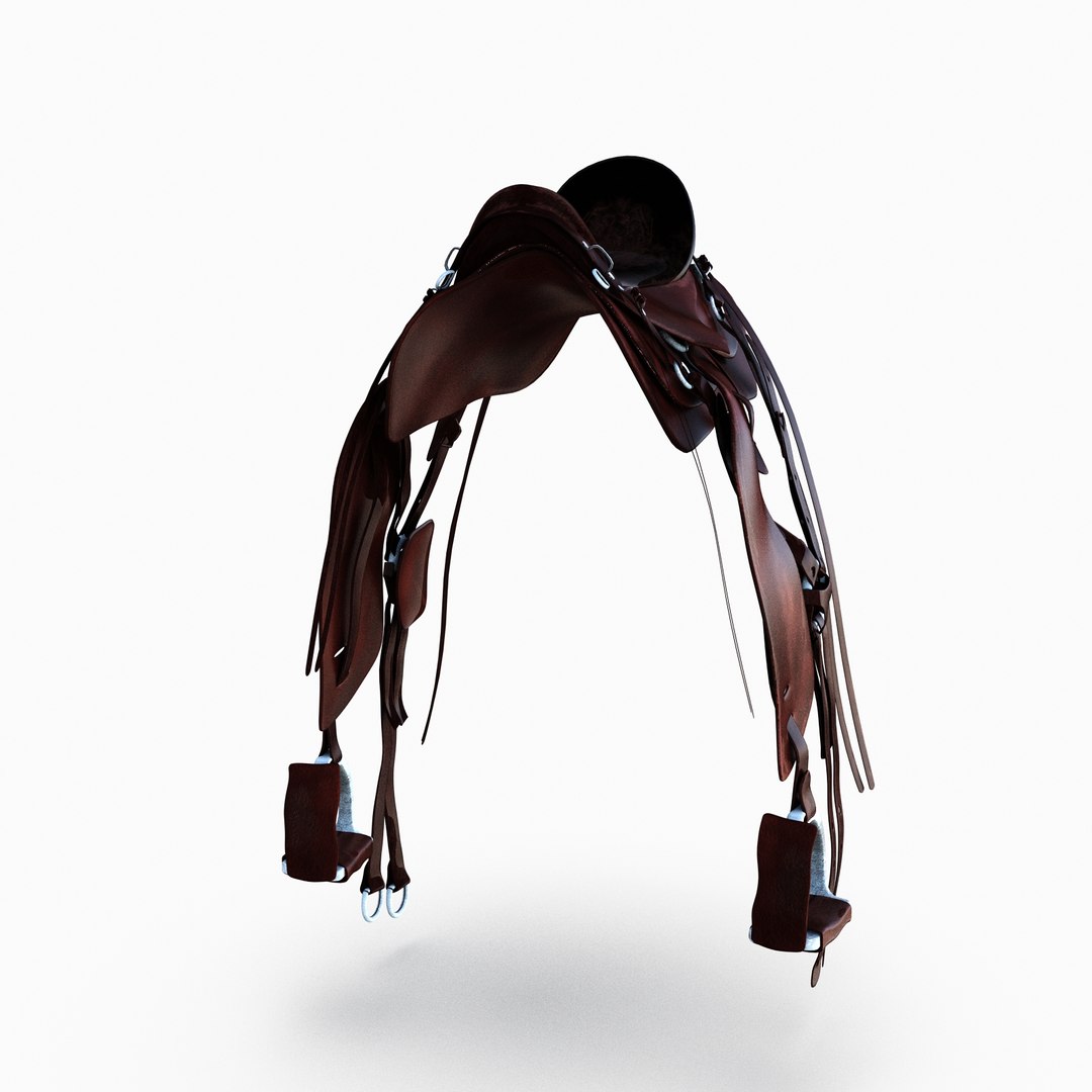 Horse Saddle 3d Model