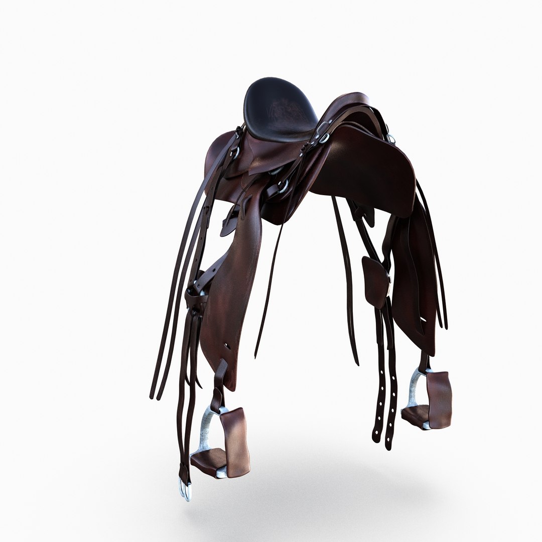 Horse Saddle 3d Model