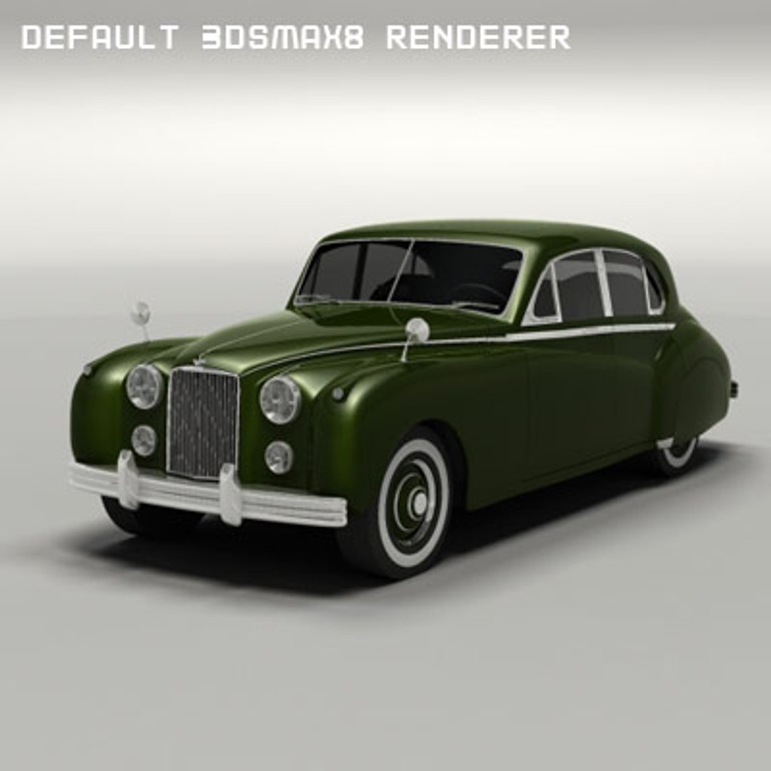 3d Model Classic British Limo