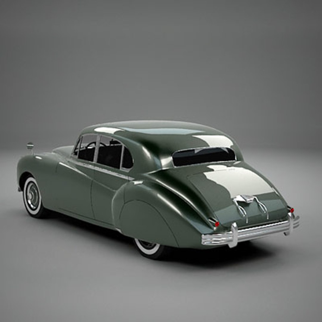 3d Model Classic British Limo
