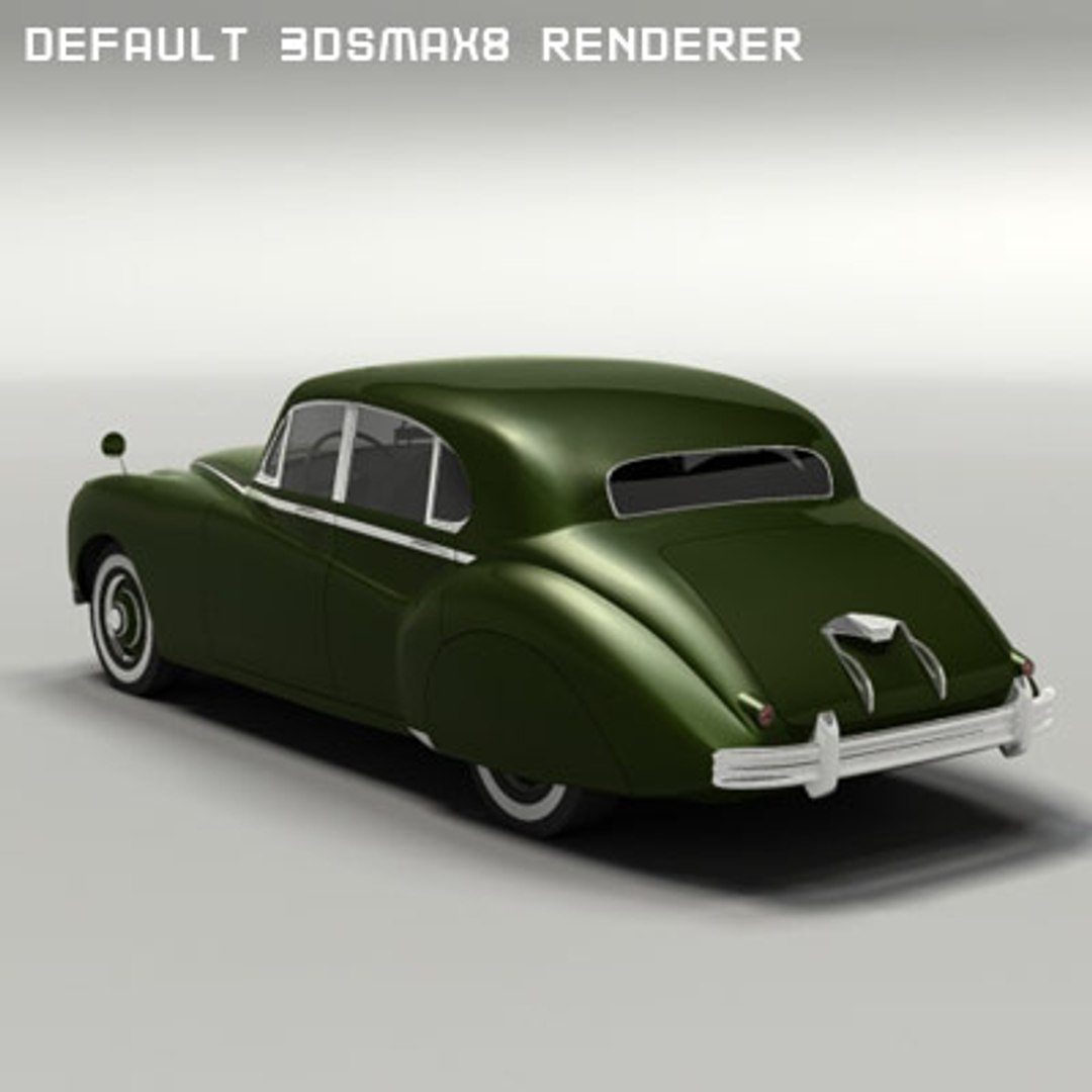 3d Model Classic British Limo