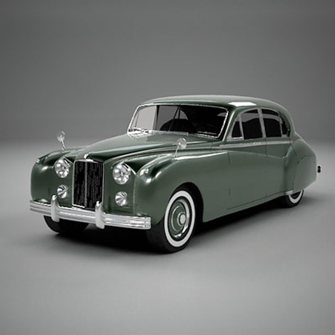 3d Model Classic British Limo
