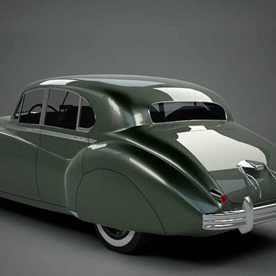 3d Model Classic British Limo