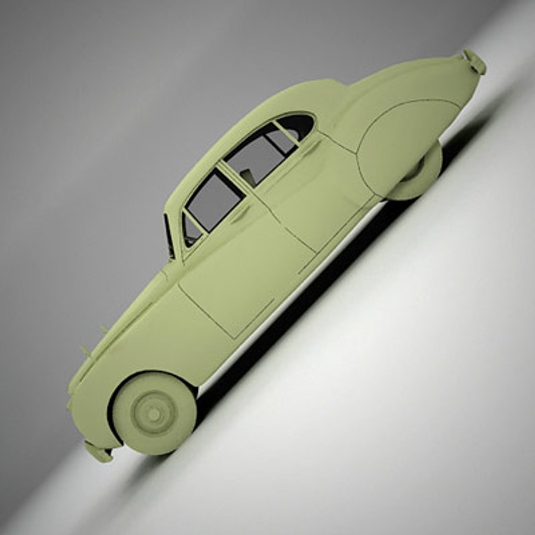 3d Model Classic British Limo