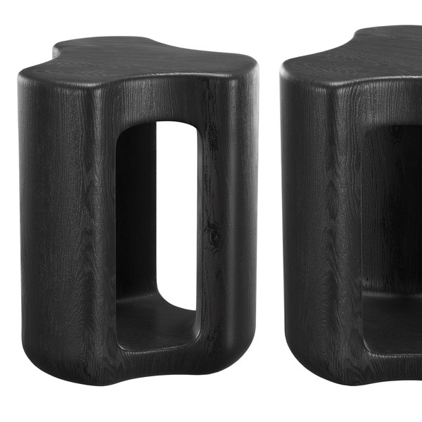 modelo 3d Mesa auxiliar Deepah de teca - TurboSquid 2368572