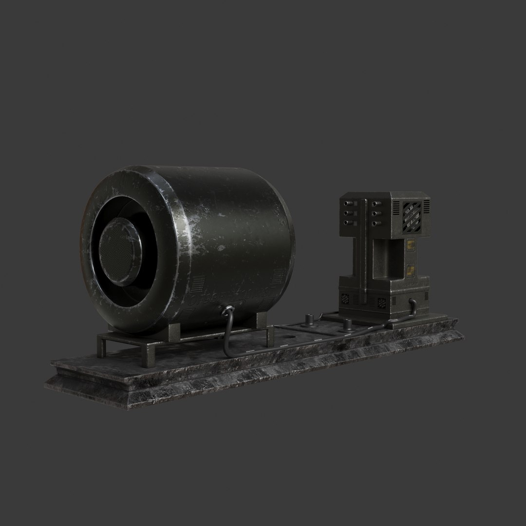 Old Machine 3D Model - TurboSquid 1997204
