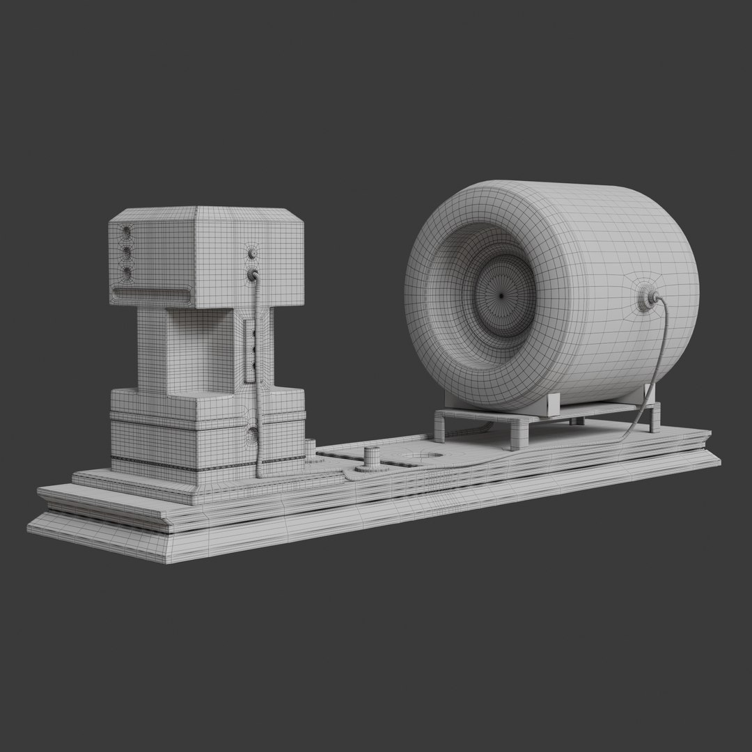 Old Machine 3D Model - TurboSquid 1997204