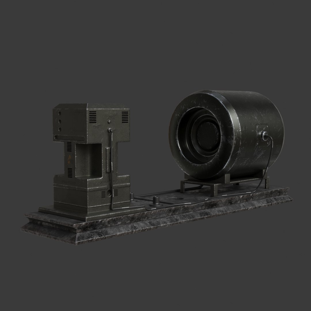 Old Machine 3D Model - TurboSquid 1997204