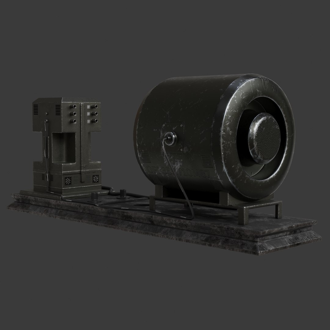 Old Machine 3D Model - TurboSquid 1997204