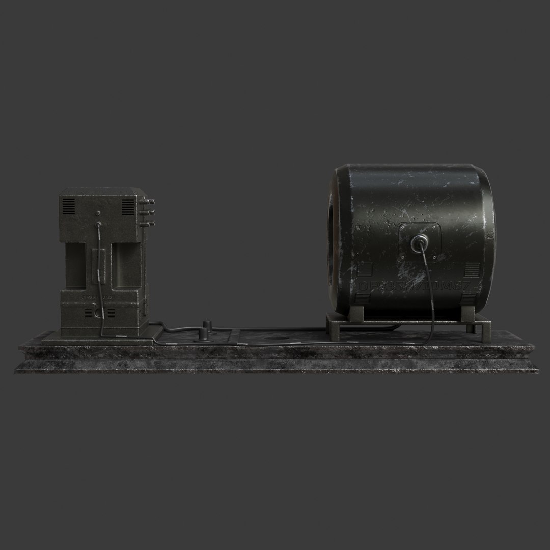 Old Machine 3D Model - TurboSquid 1997204