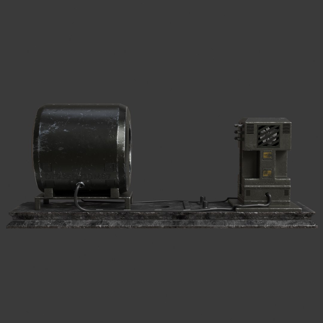 Old Machine 3D Model - TurboSquid 1997204