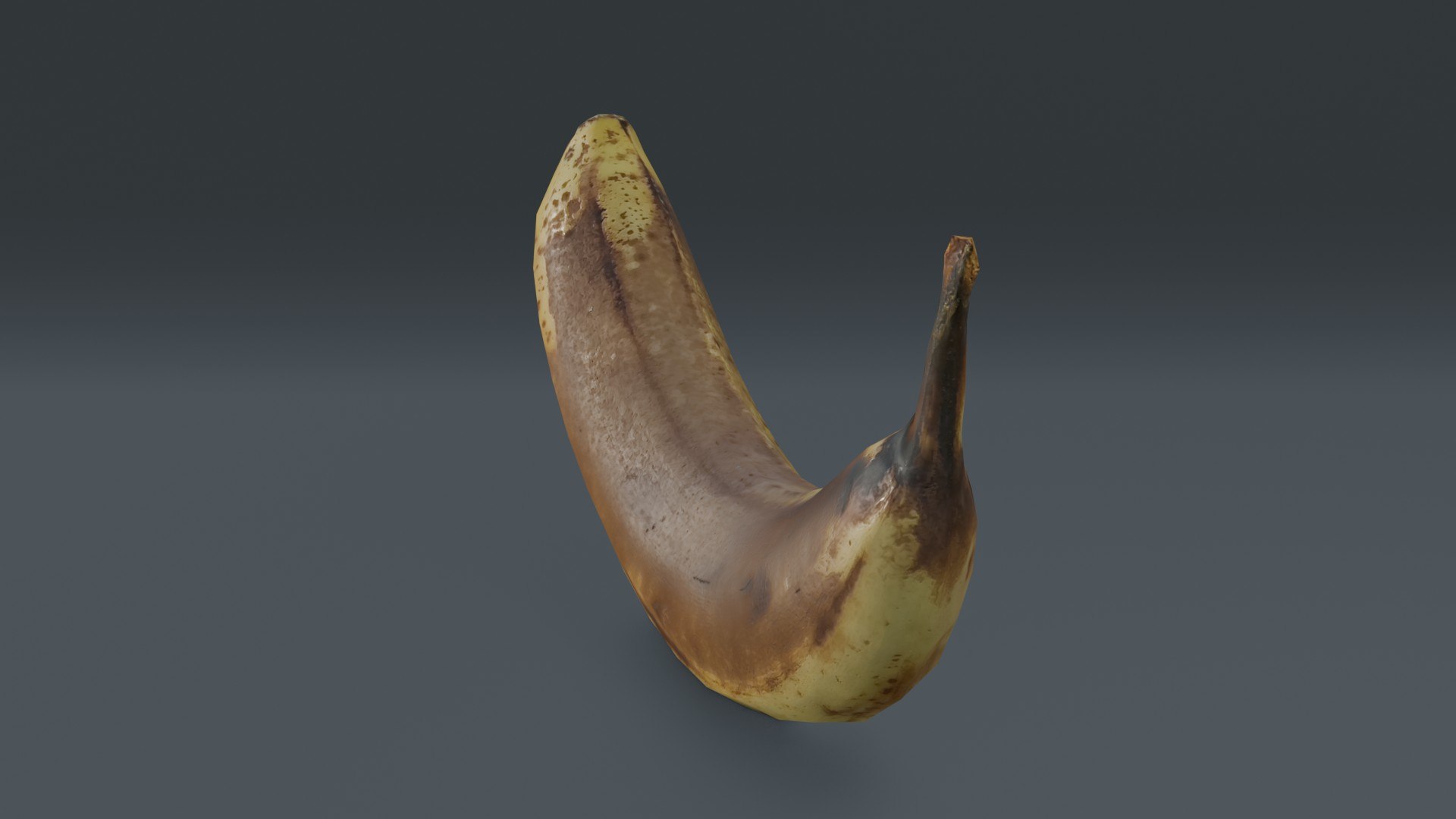 Banana 03 Lowpoly Model - TurboSquid 2189536