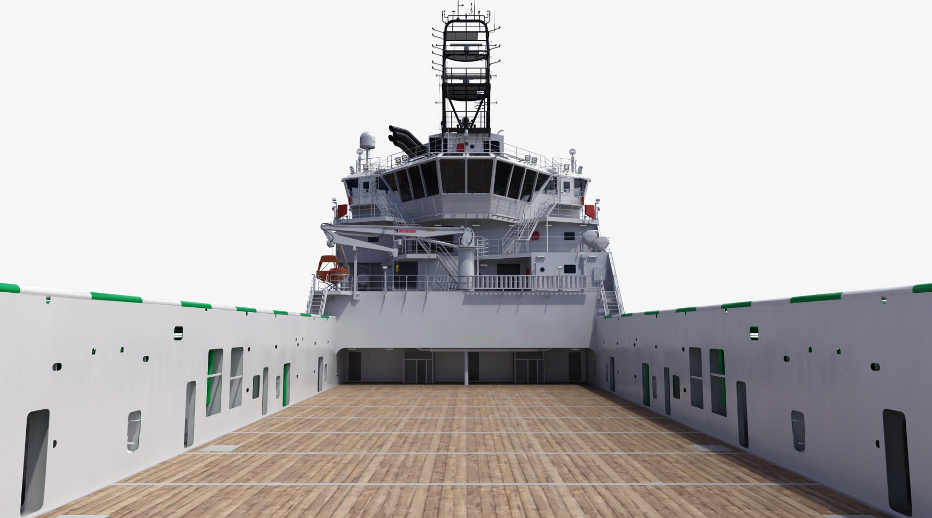 Ulstein px105 bourbon platform supply 3D model - TurboSquid 1426669