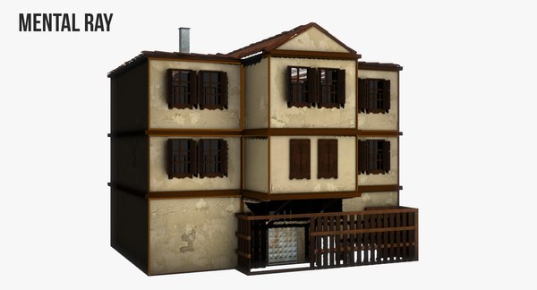 3d model house animation