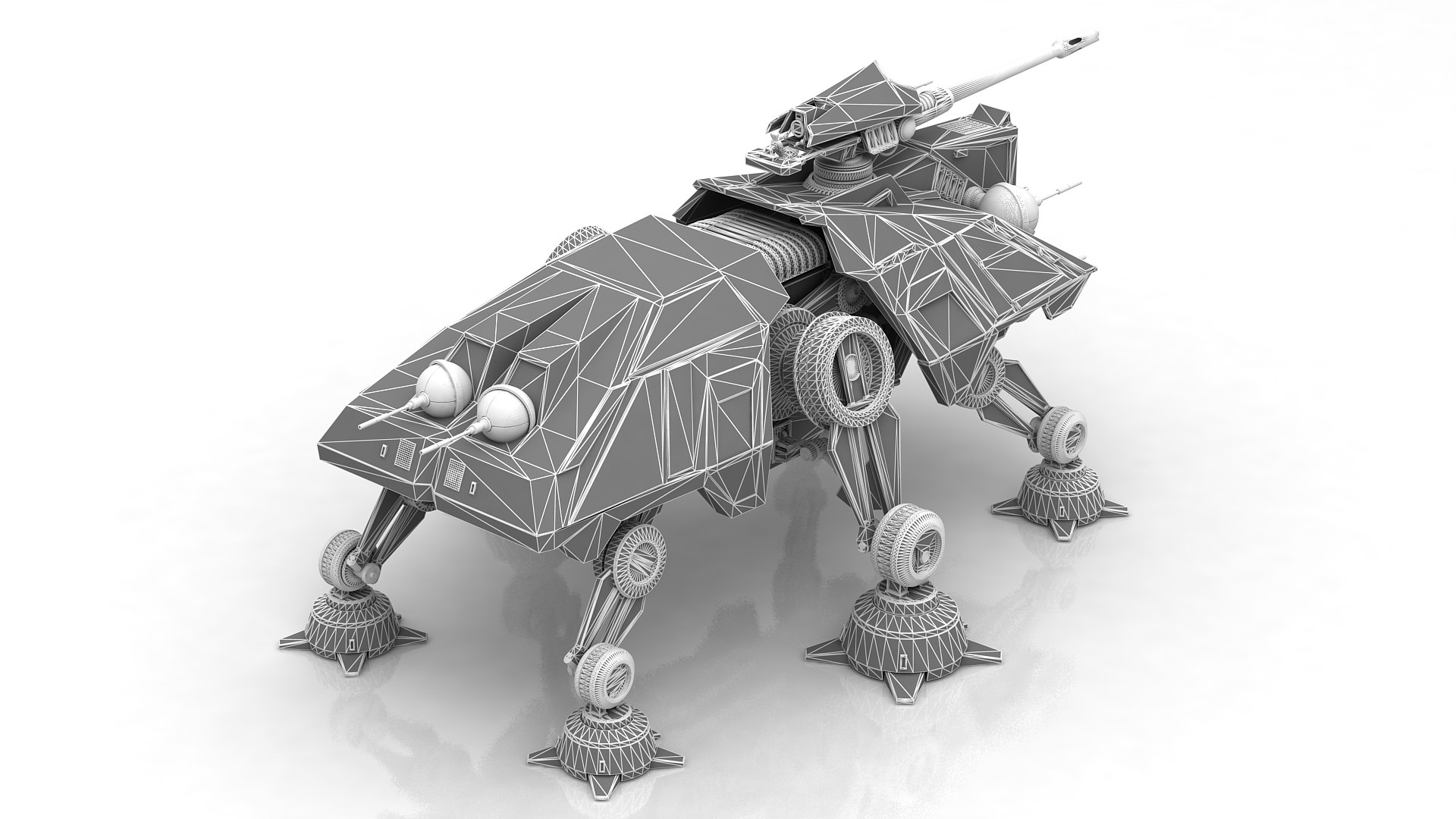 3D Machine Robot Atat Terrain - TurboSquid 1627847