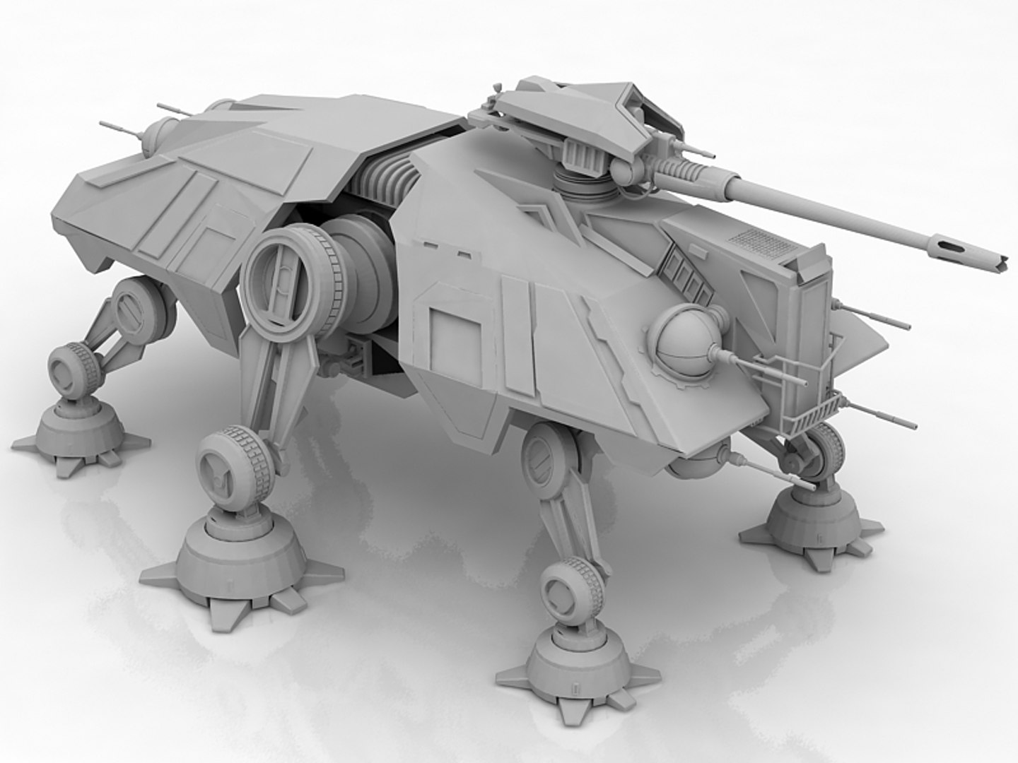 3D Machine Robot Atat Terrain - TurboSquid 1627847