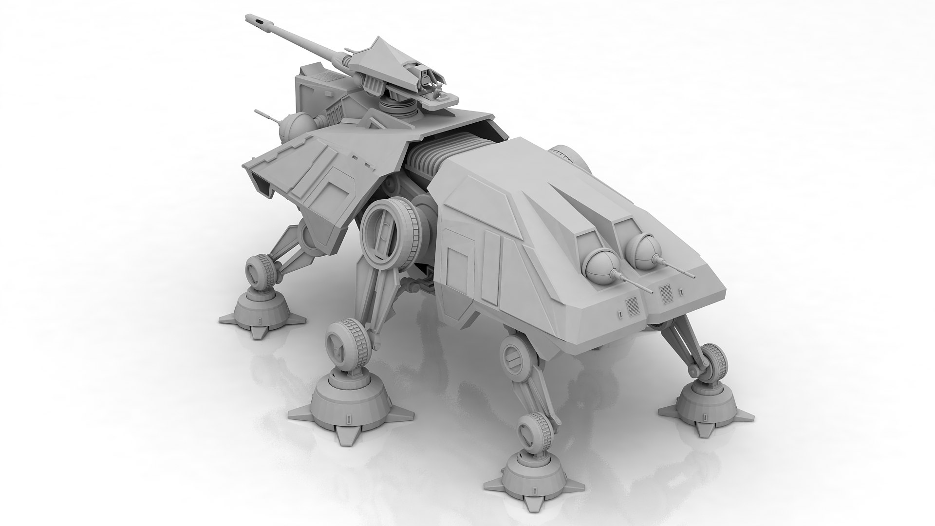 3D Machine Robot Atat Terrain - TurboSquid 1627847