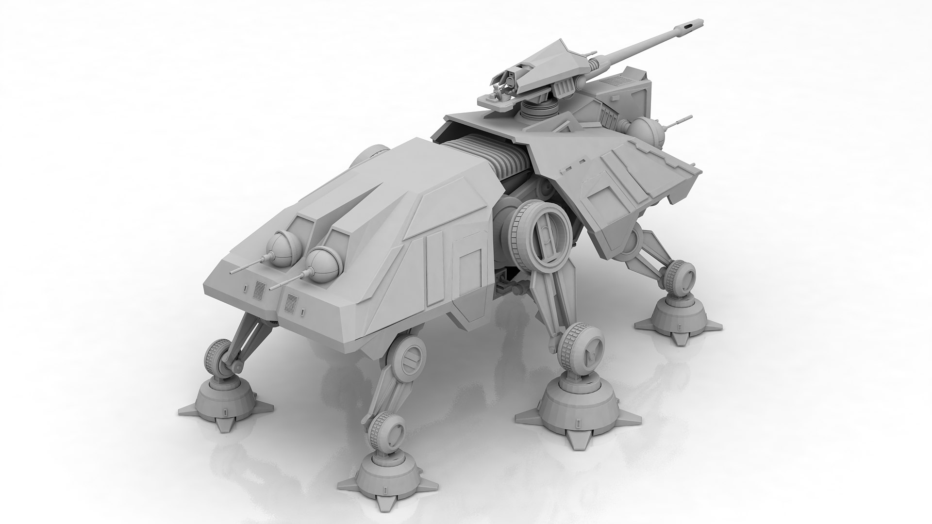 3D Machine Robot Atat Terrain - TurboSquid 1627847