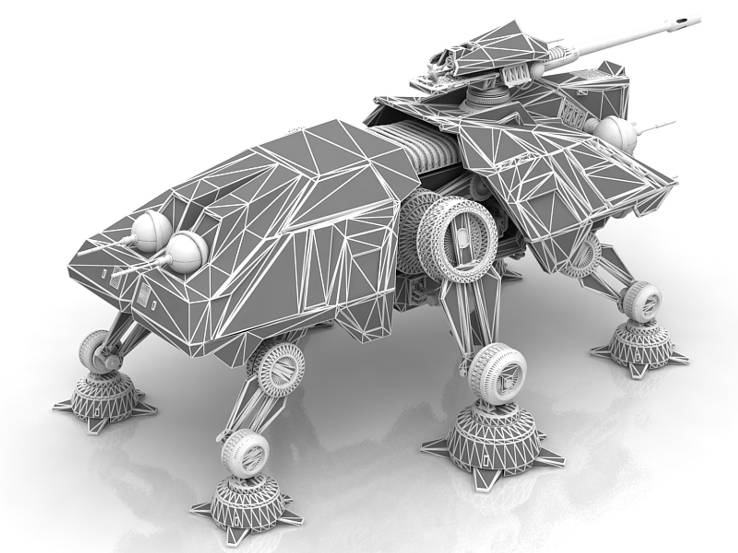 3D Machine Robot Atat Terrain - TurboSquid 1627847