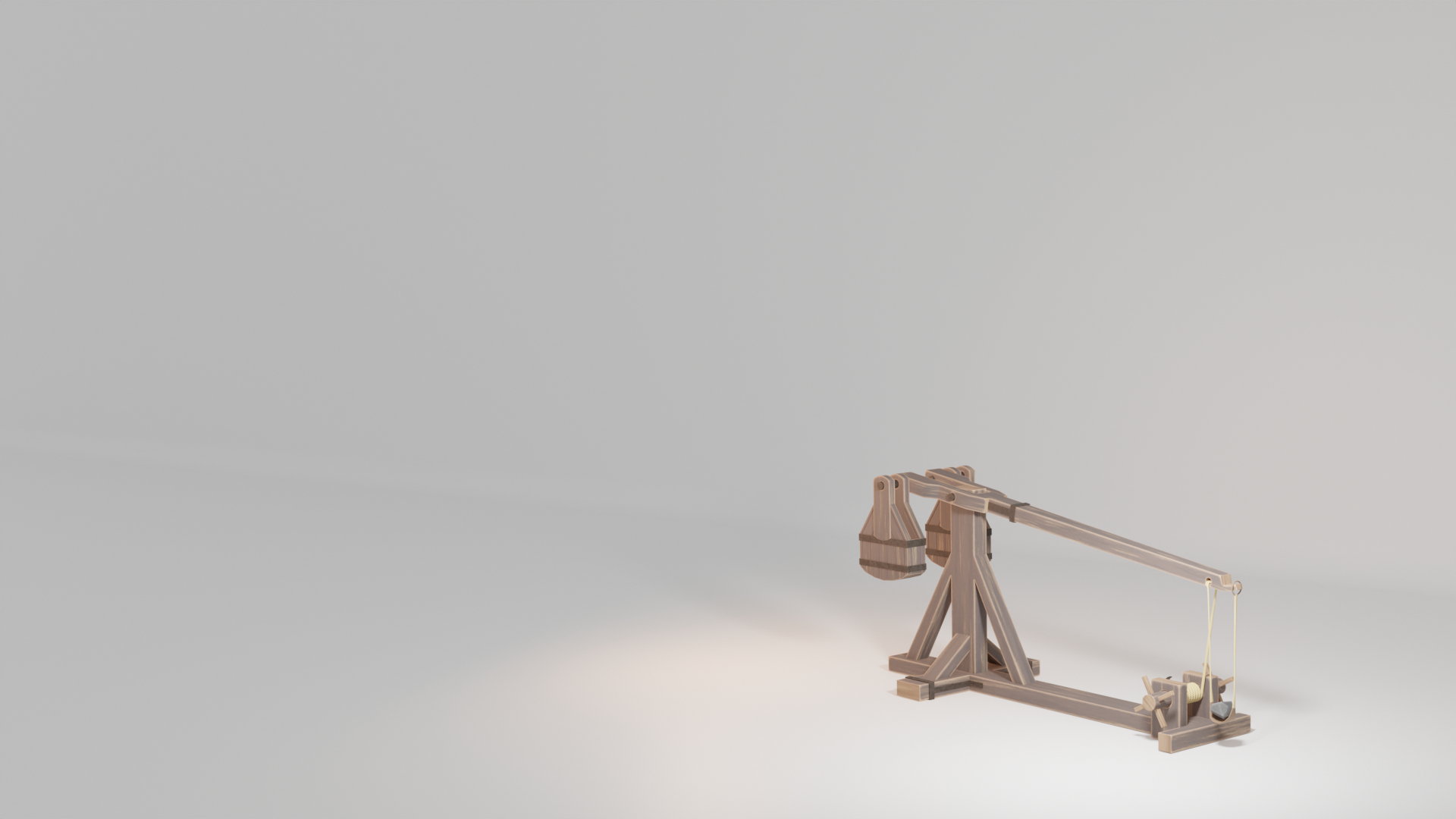 3D Trebuchet Animated - TurboSquid 2151311