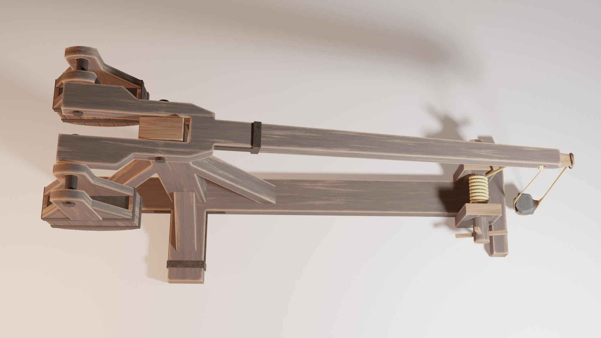 3D Trebuchet Animated - TurboSquid 2151311