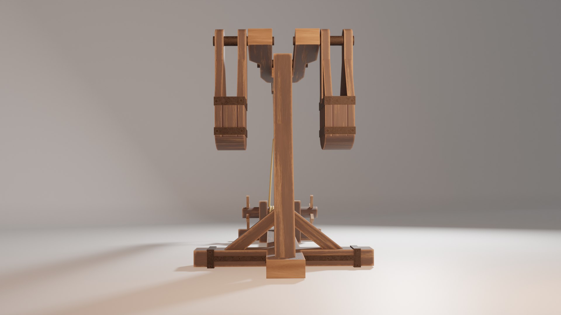 3D Trebuchet Animated - TurboSquid 2151311