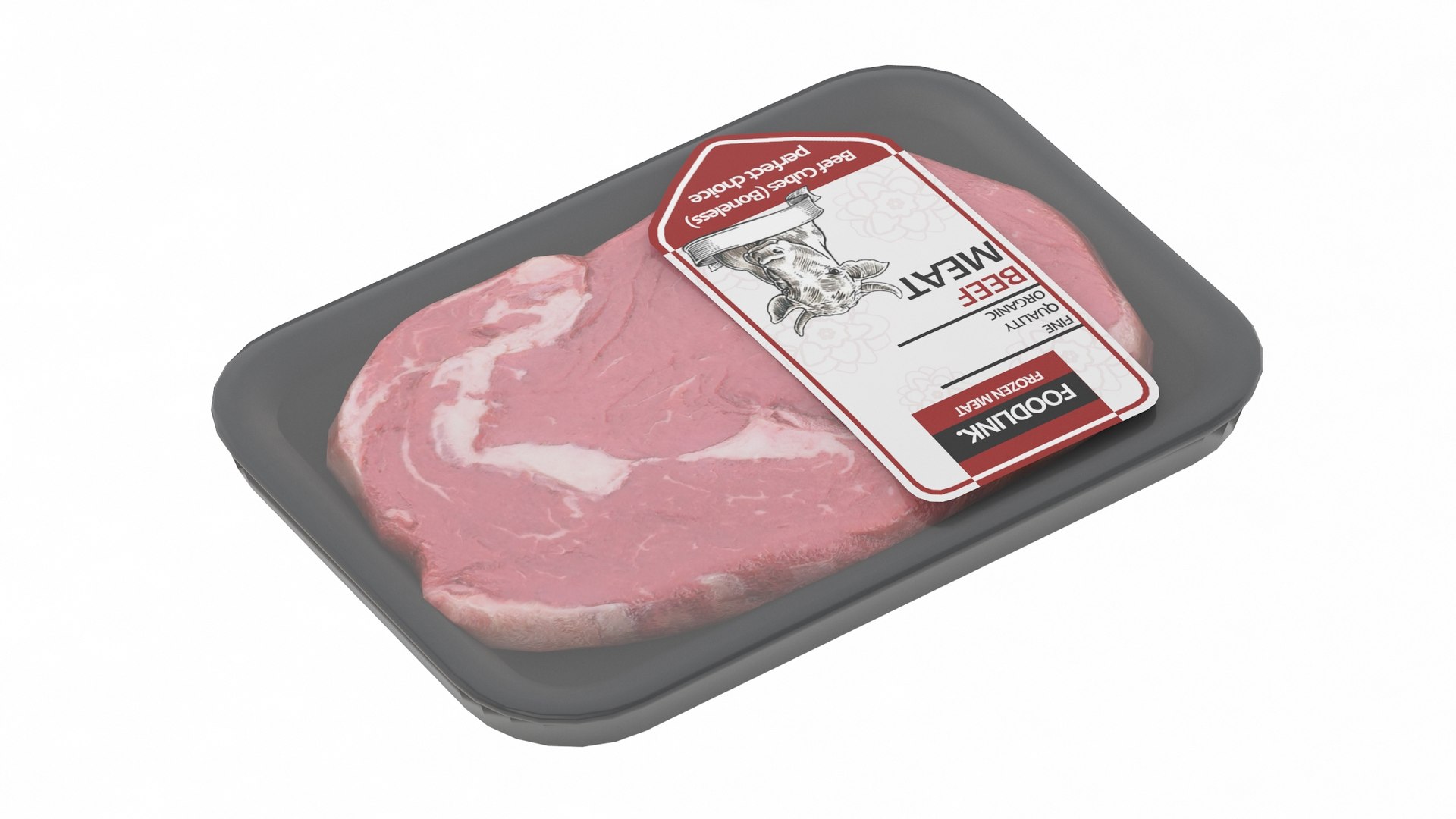 Fresh Frozen Beef Pack Low Poly PBR 3D - TurboSquid 2096543