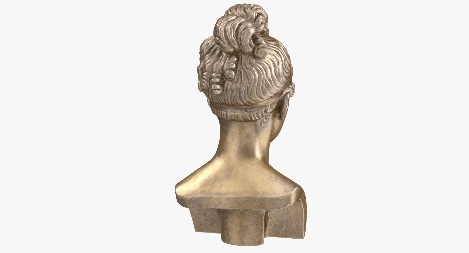 Ida Brun Bronze Bust 3D - TurboSquid 1865657