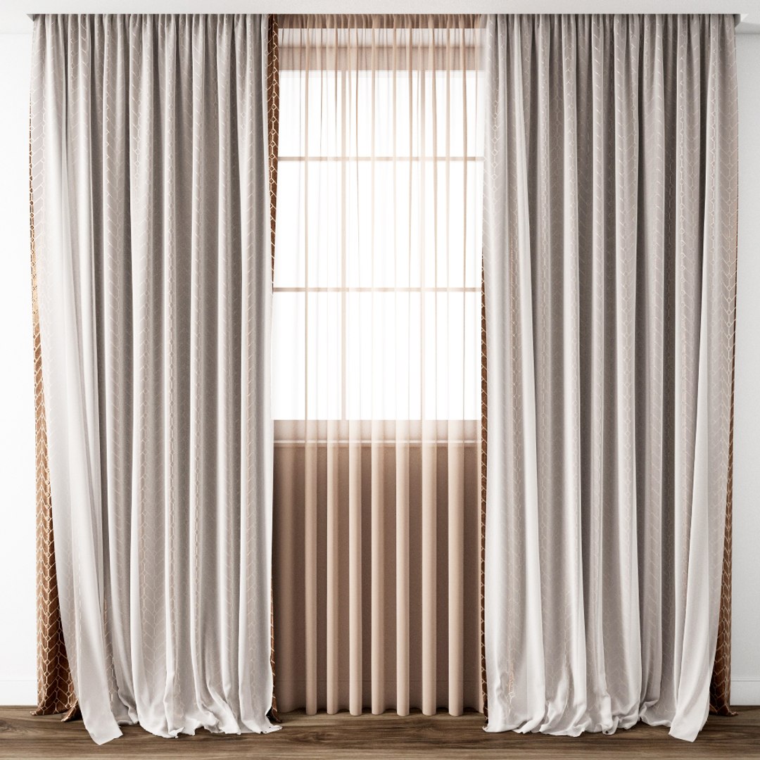 Curtain Fabric Drape Model - TurboSquid 1618083