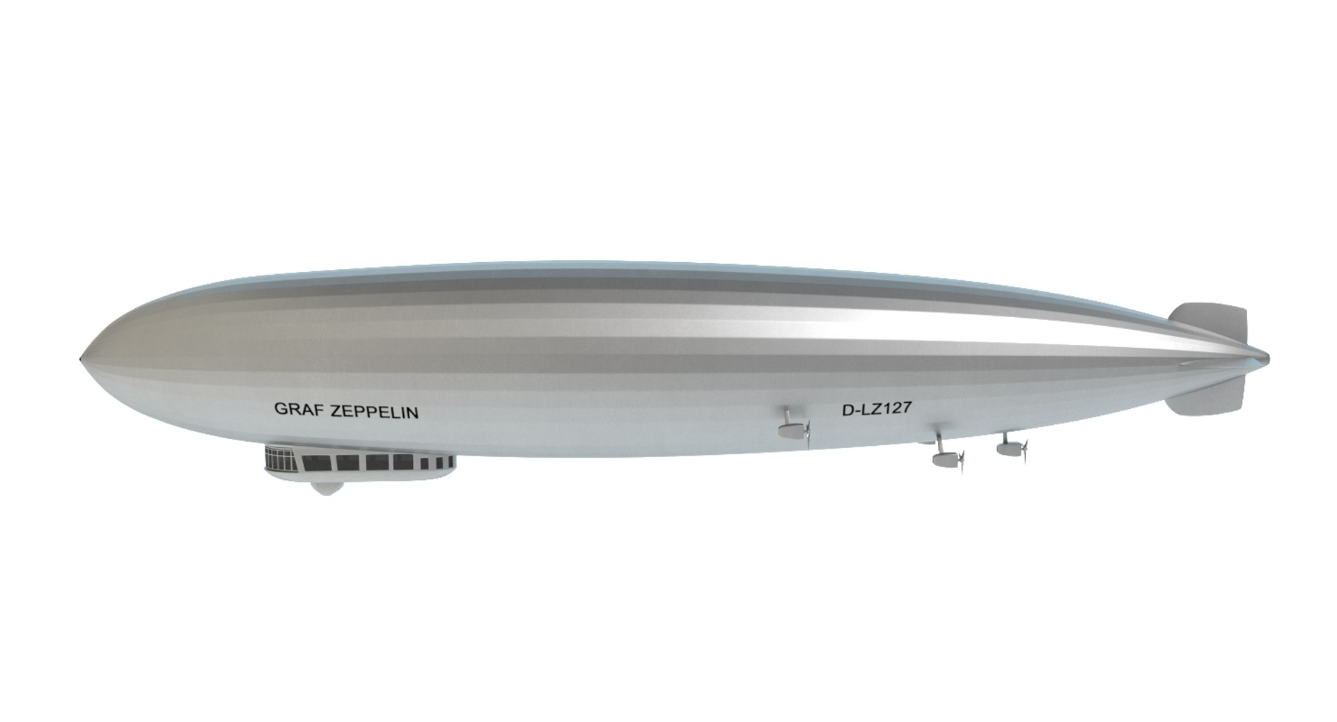 Graf Zeppelin 3d Model
