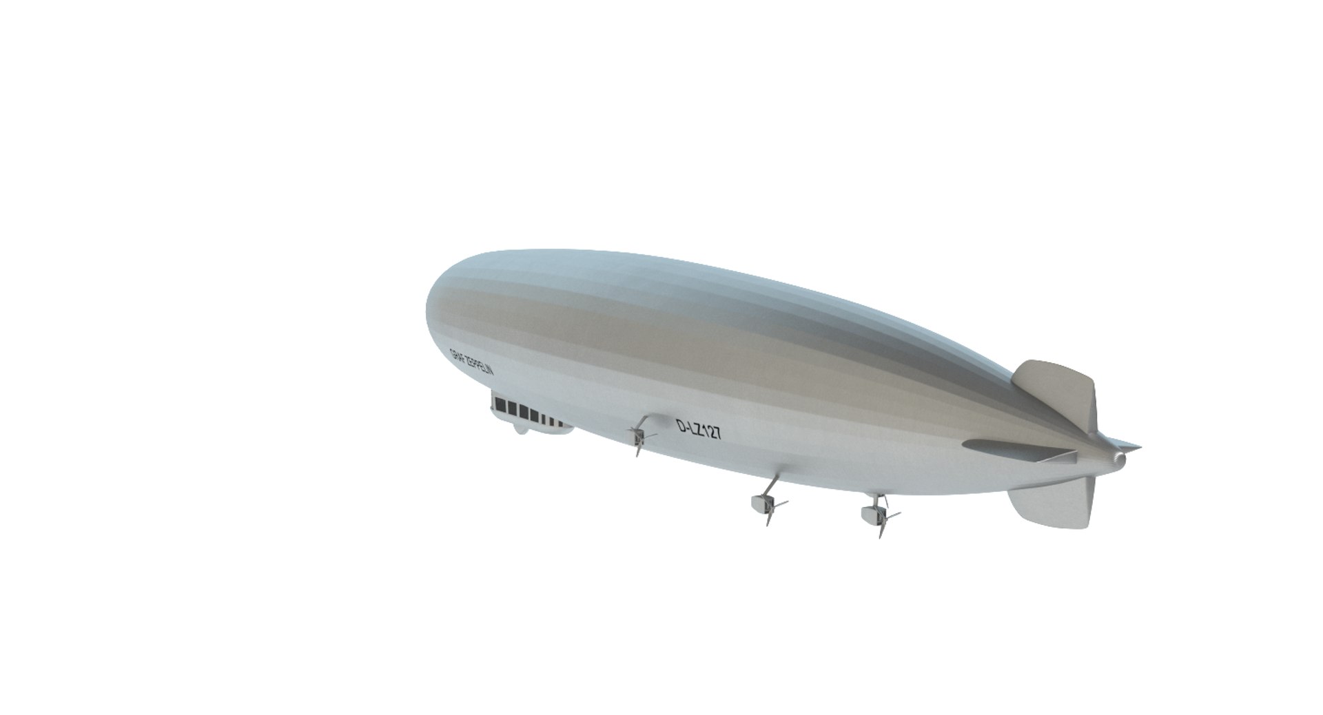 Graf Zeppelin 3d Model