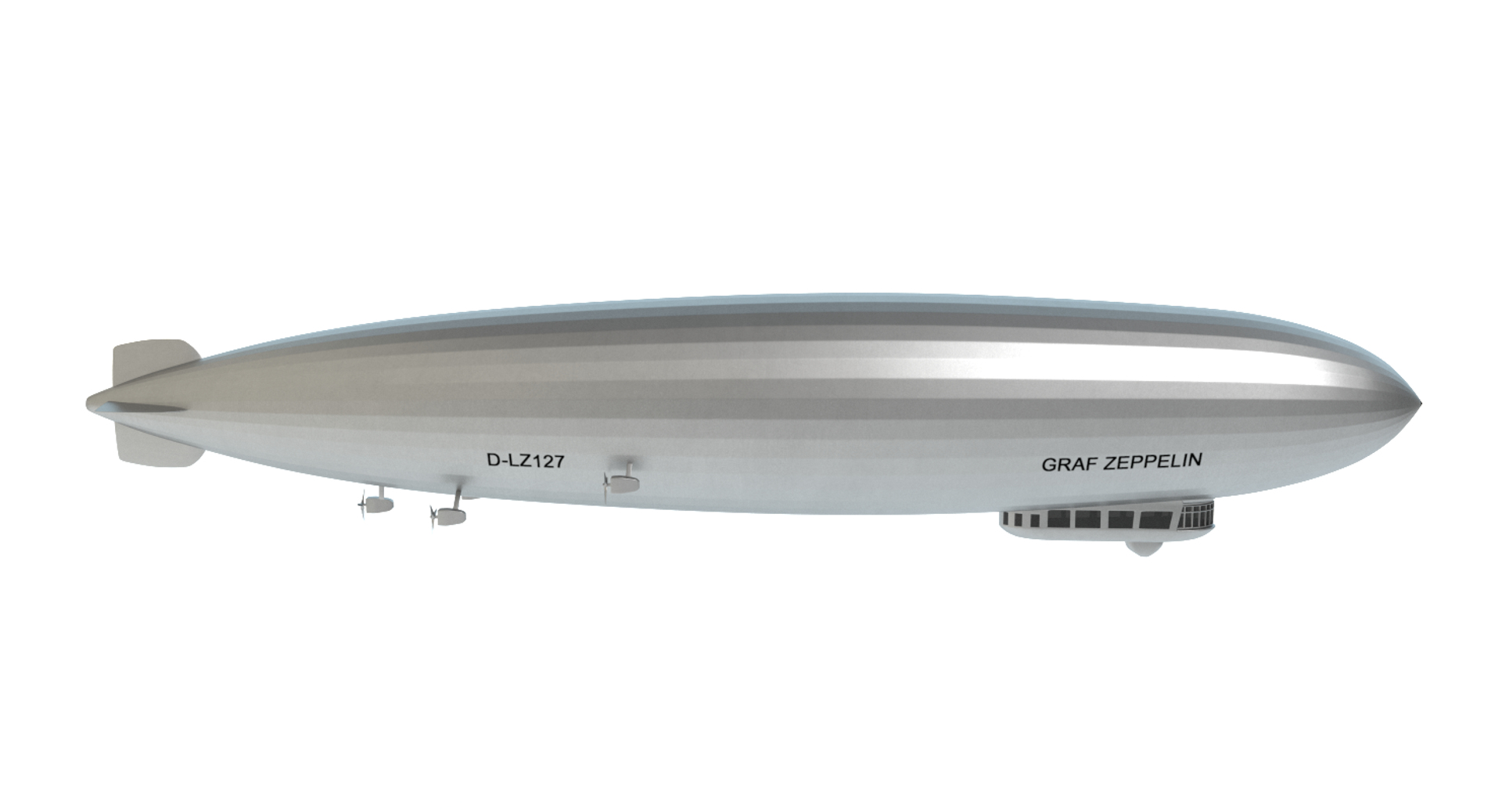 Graf Zeppelin 3d Model