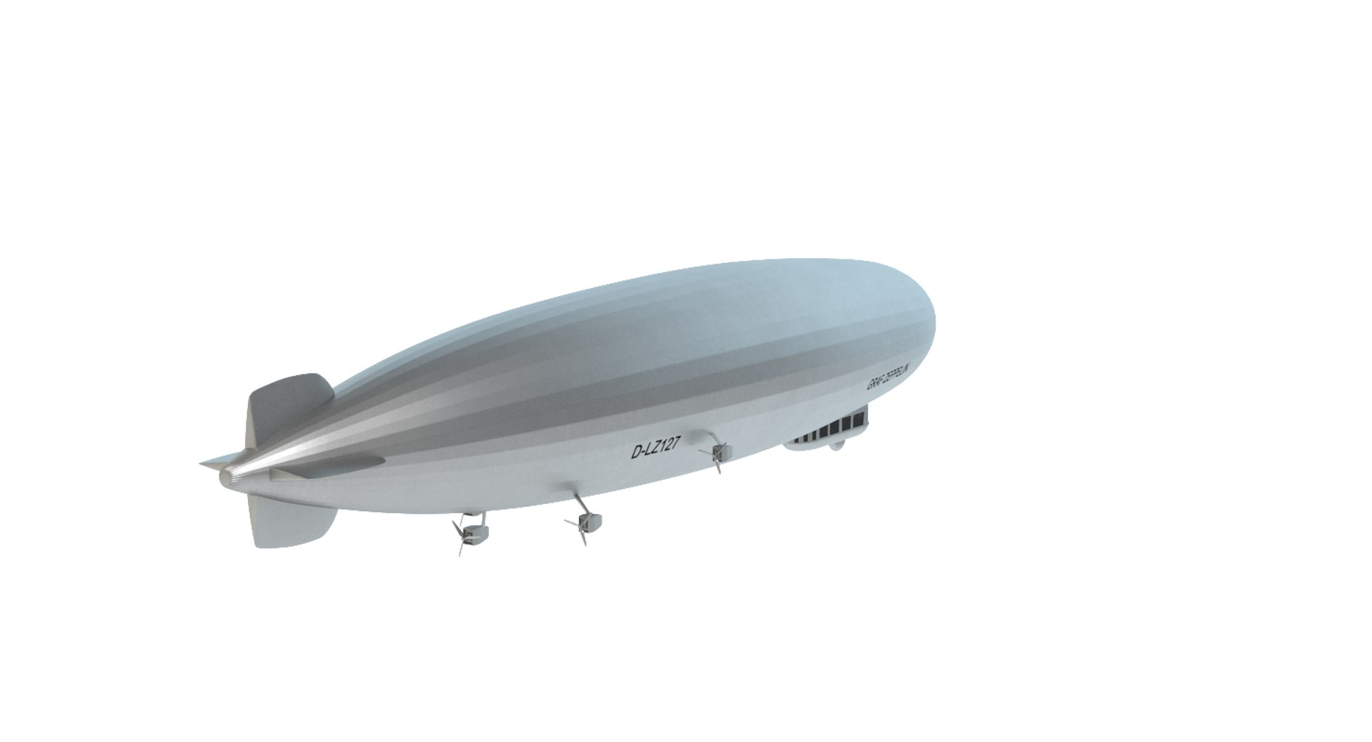 Graf Zeppelin 3d Model