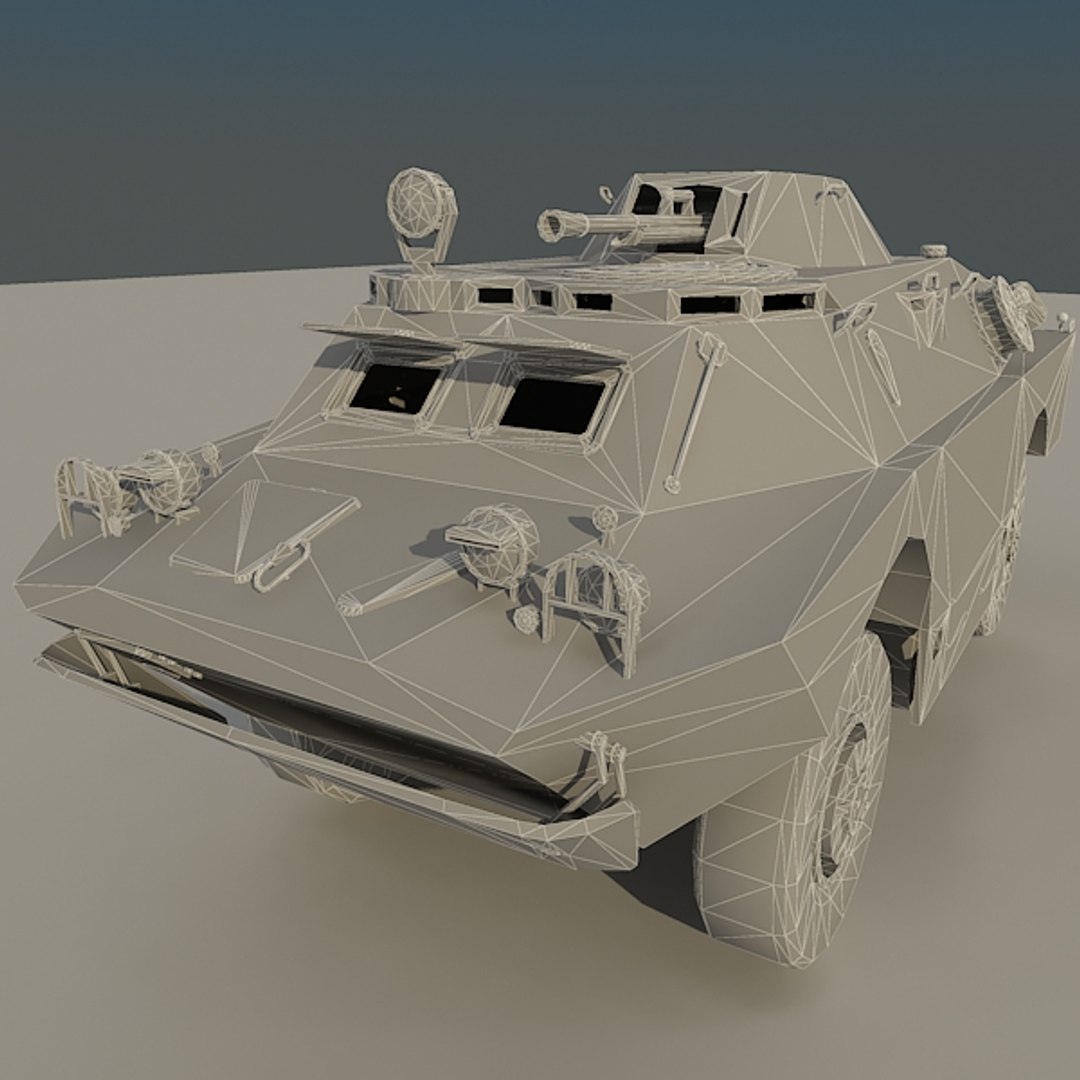 obj soviet brdm 2