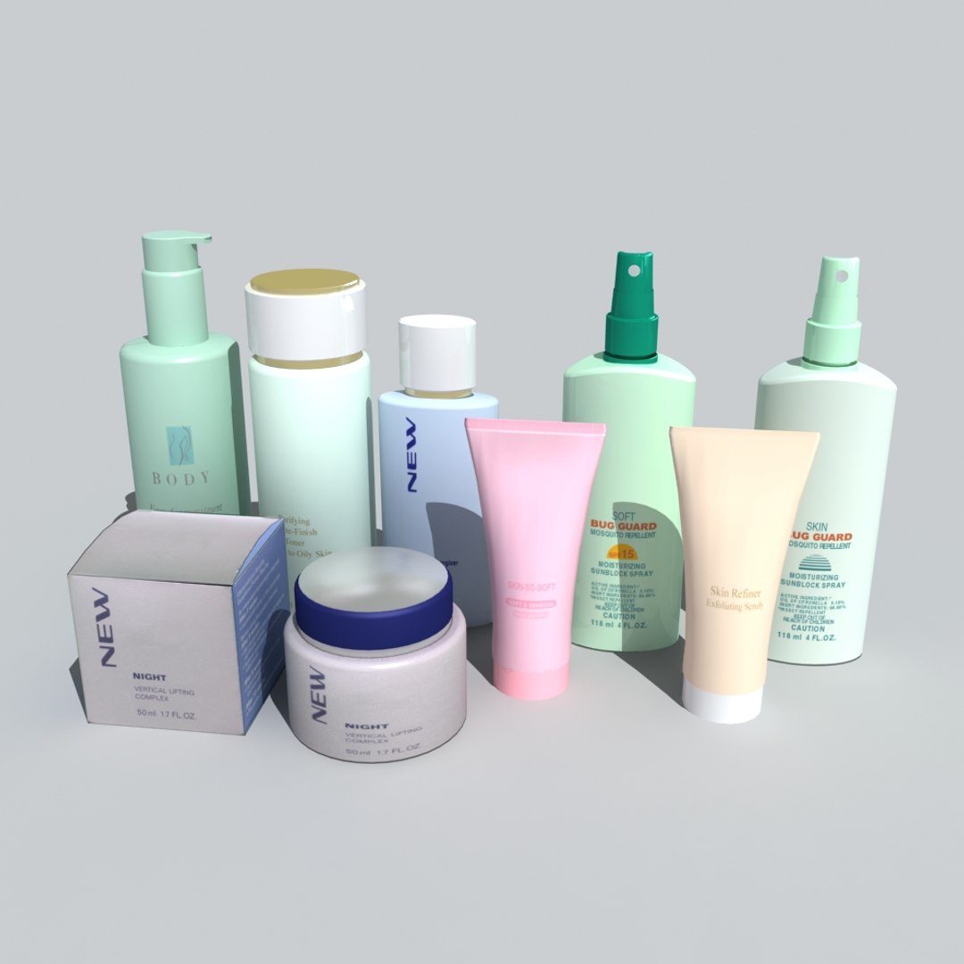 3d Model Cosmetic