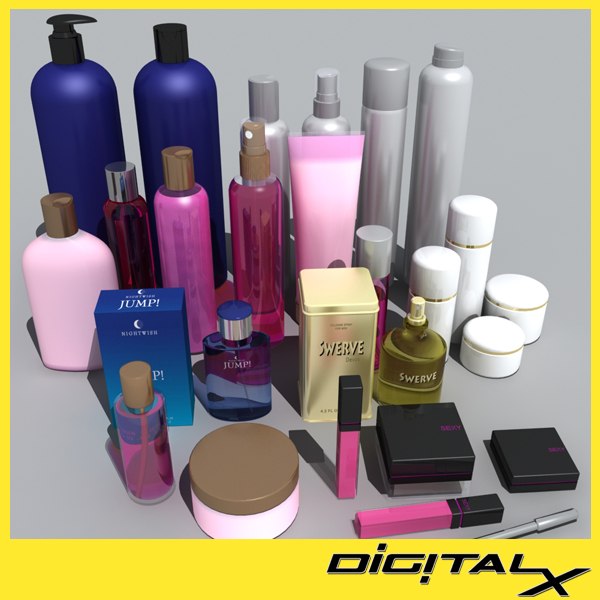 3d model cosmetic