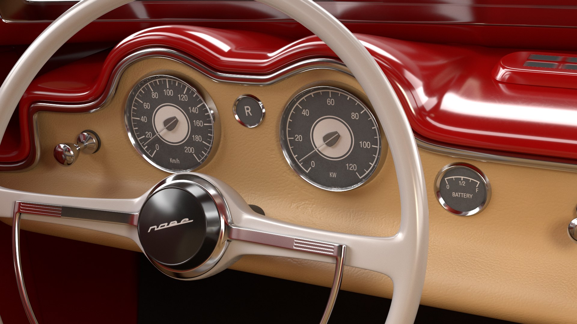 3D NOBE GT100 Electric Car - TurboSquid 1916355