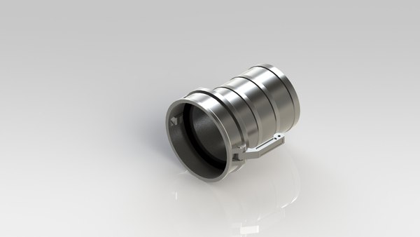 female camlock 3d model