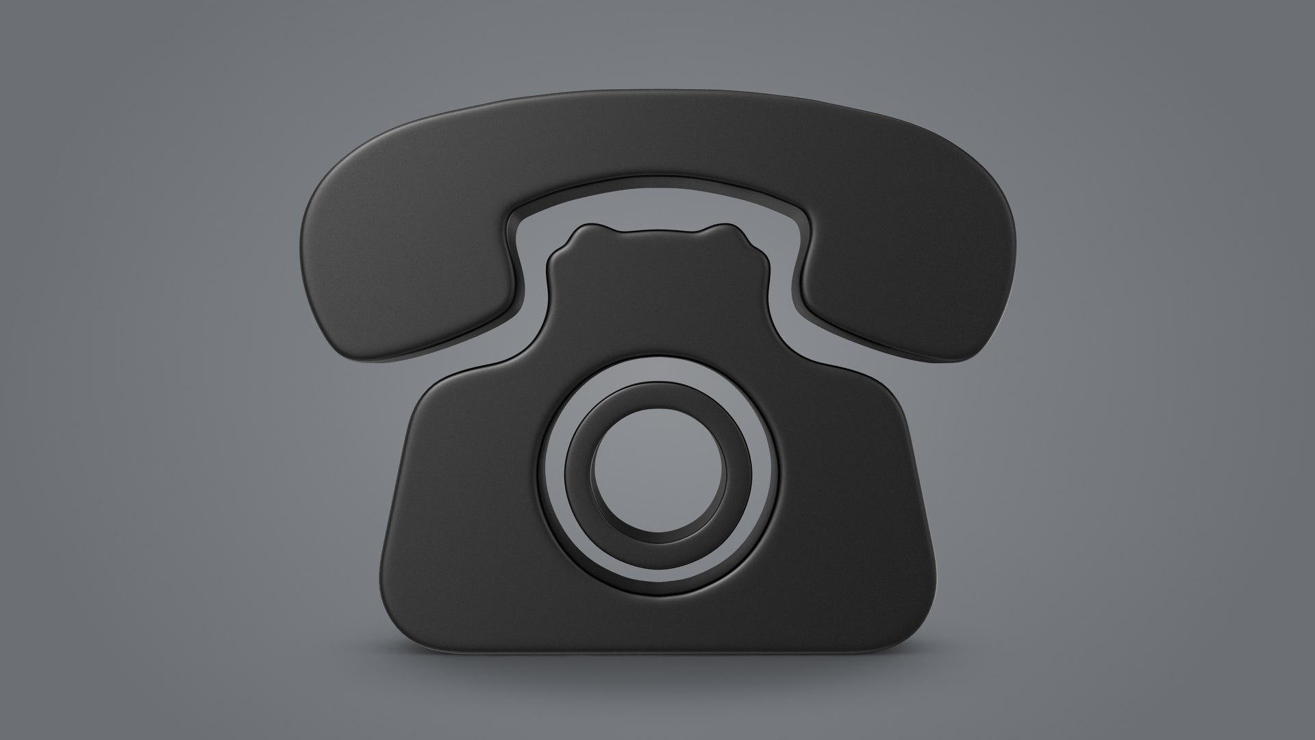 3D Telephone Icon Collection - TurboSquid 2093818