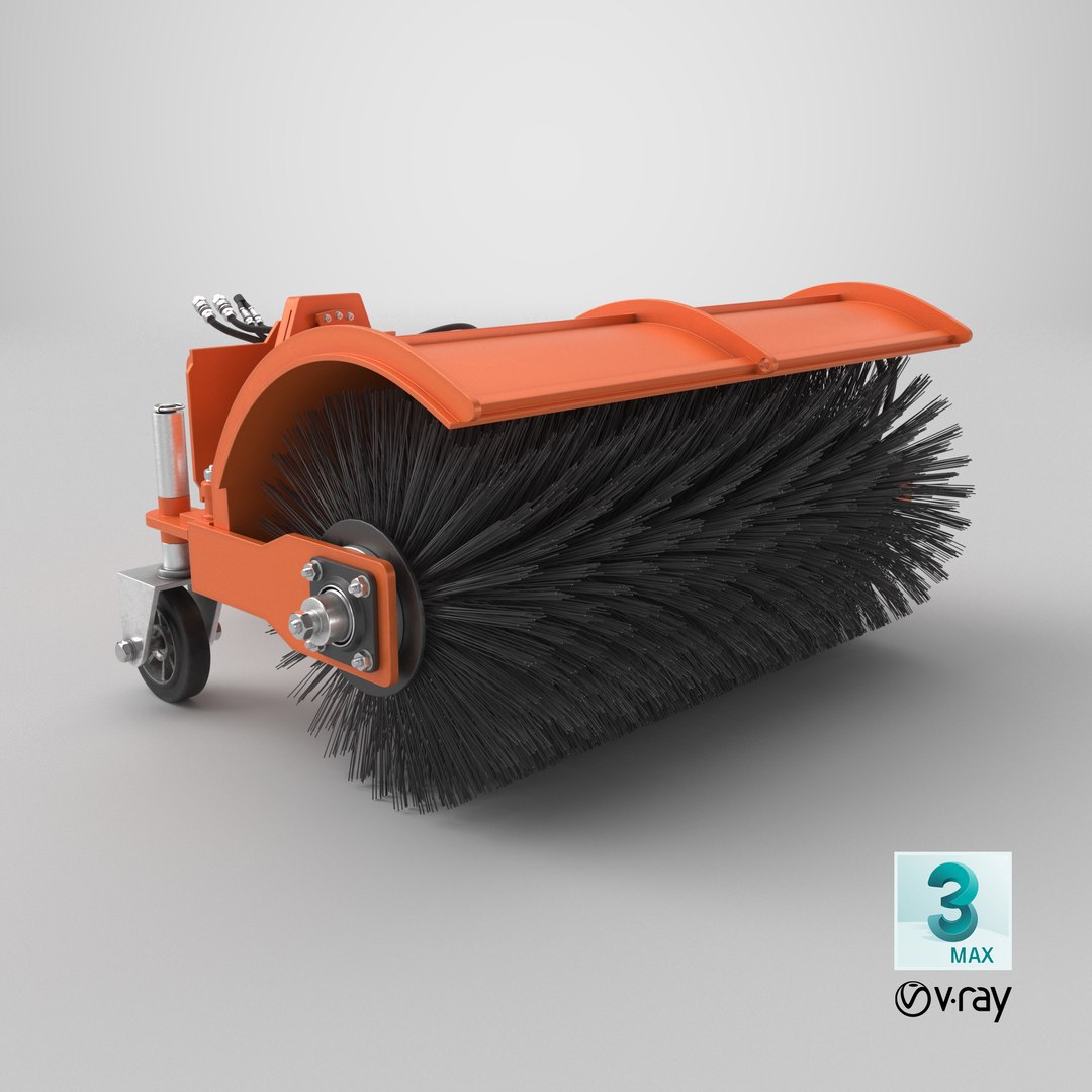 Avant Rotary Broom 01 3D Model - TurboSquid 2304763