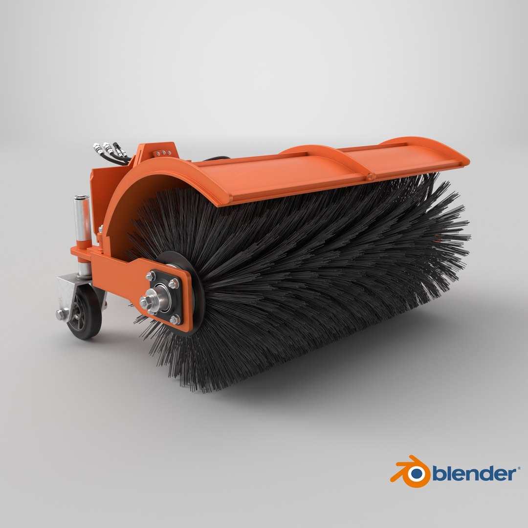 Avant Rotary Broom 01 3D Model - TurboSquid 2304763