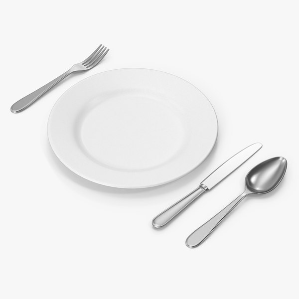 Dinner Plate 3D Models for Download | TurboSquid