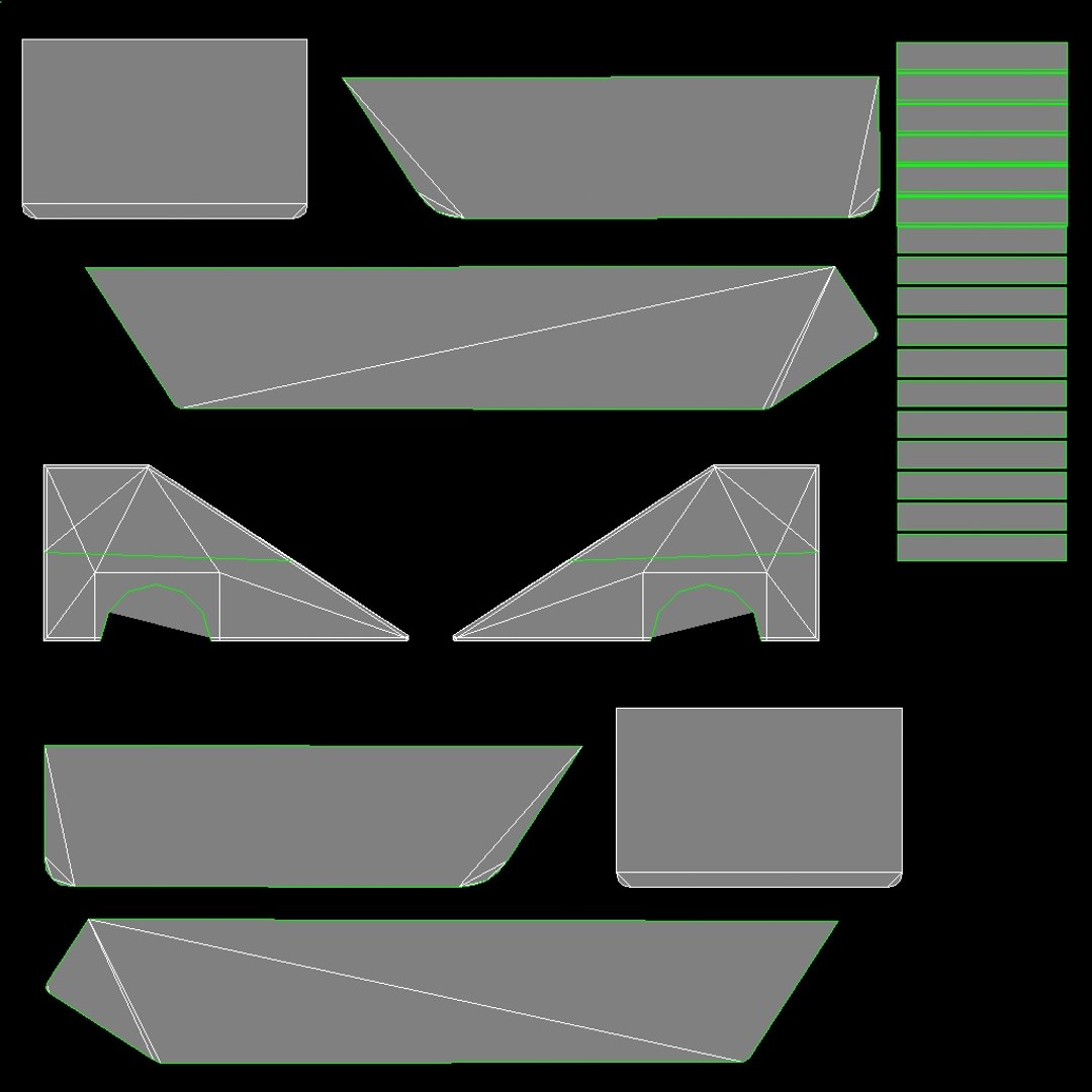 1981 Dodge Ram Stair 3D Model - TurboSquid 1804834