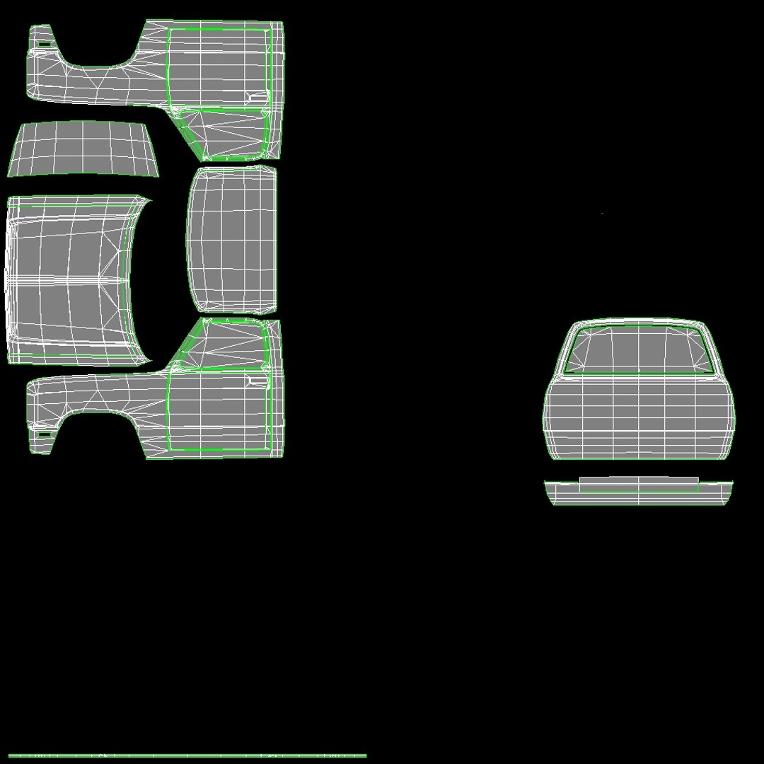 1981 Dodge Ram Stair 3D Model - TurboSquid 1804834