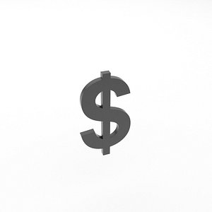 Dollar Sign 3D Studio Models for Download | TurboSquid