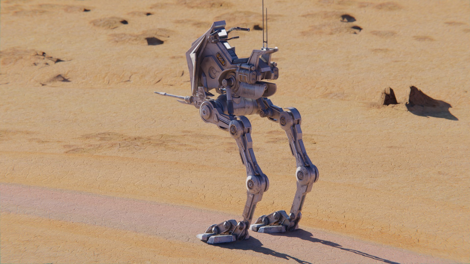 Star Wars AT-RT Model - TurboSquid 2325845