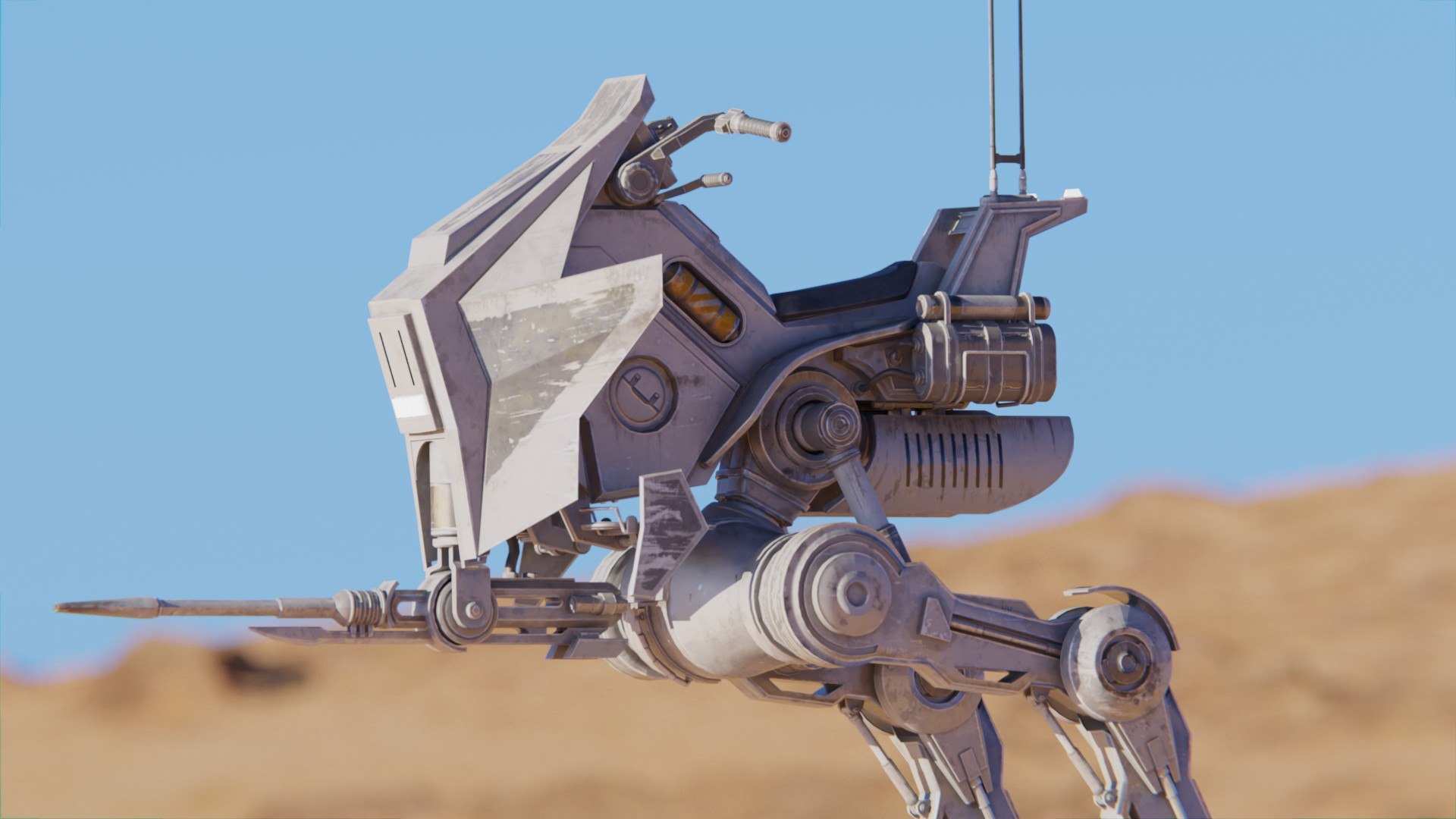 Star Wars AT-RT Model - TurboSquid 2325845