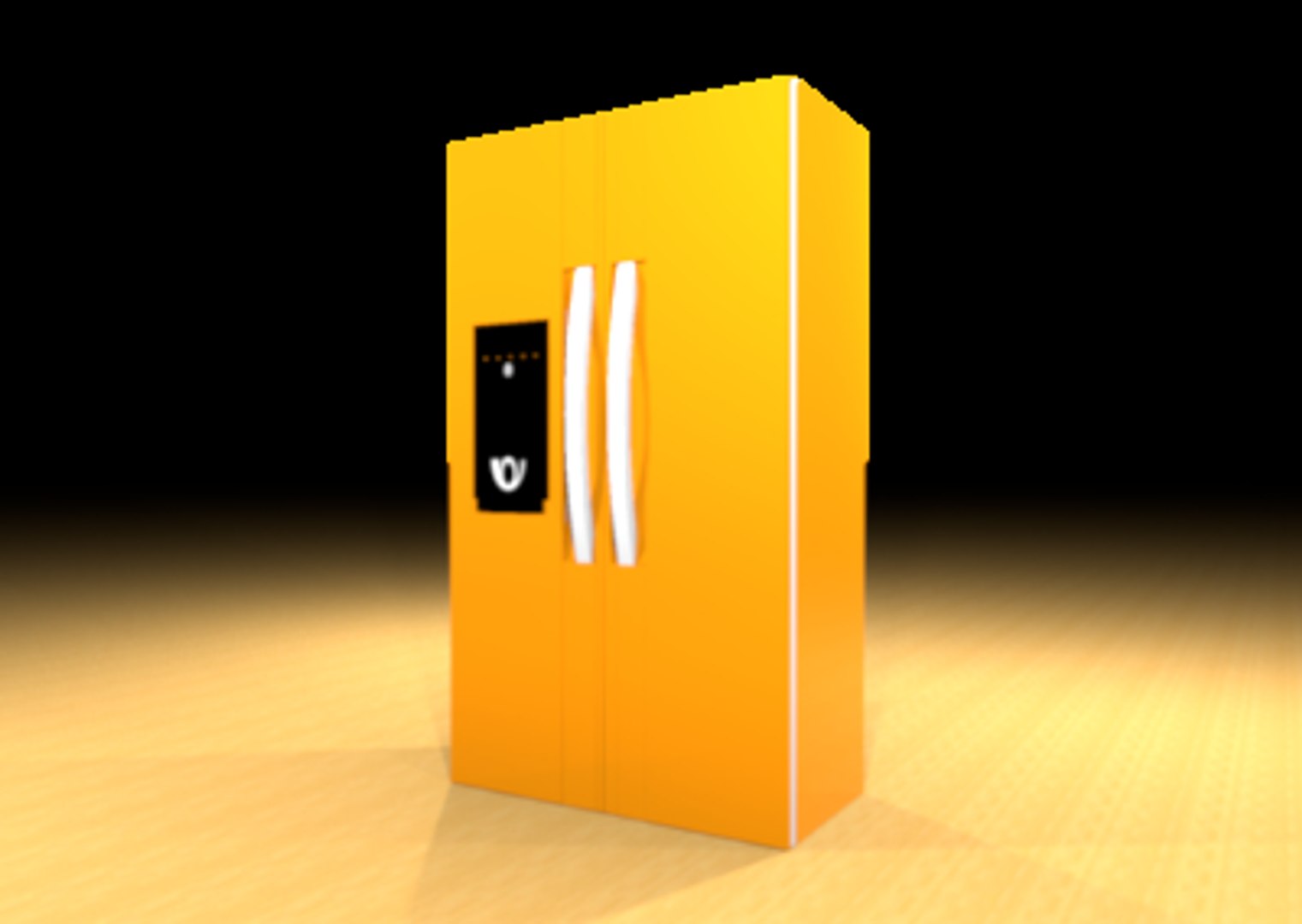 Free 3D Model Double Door Fridge - TurboSquid 1324048