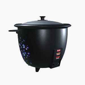 3D Rice Cooker Models - Browse & Download Formats - TurboSquid