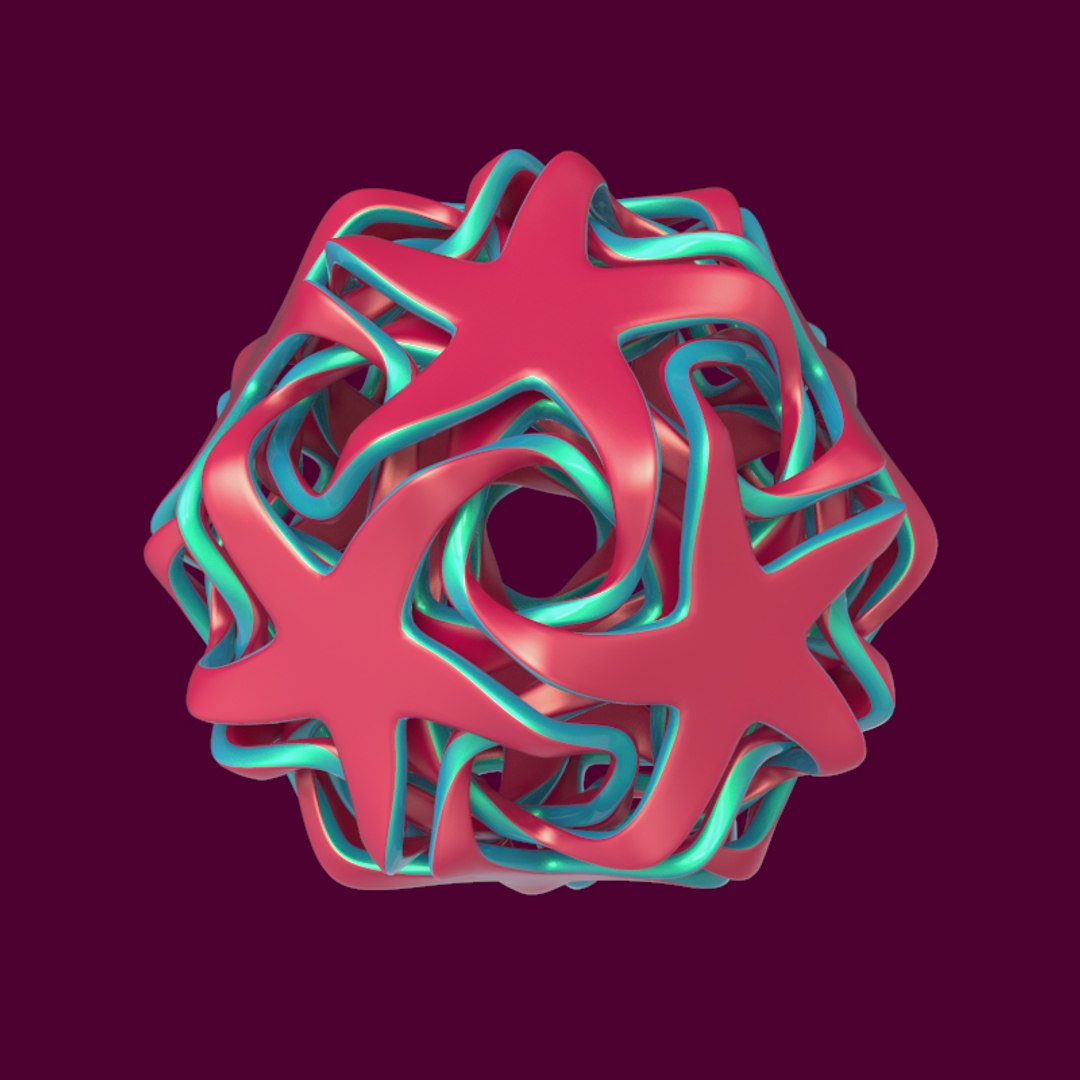 Dodecahedron Abstract Model - TurboSquid 1636173